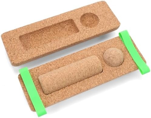 Balance Board, Premium Cork Balancing Board, Foot Strengthener for ...