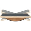 Strongtek Professional Wooden Wobble Balance Board, 17.5 inch, Anti ...