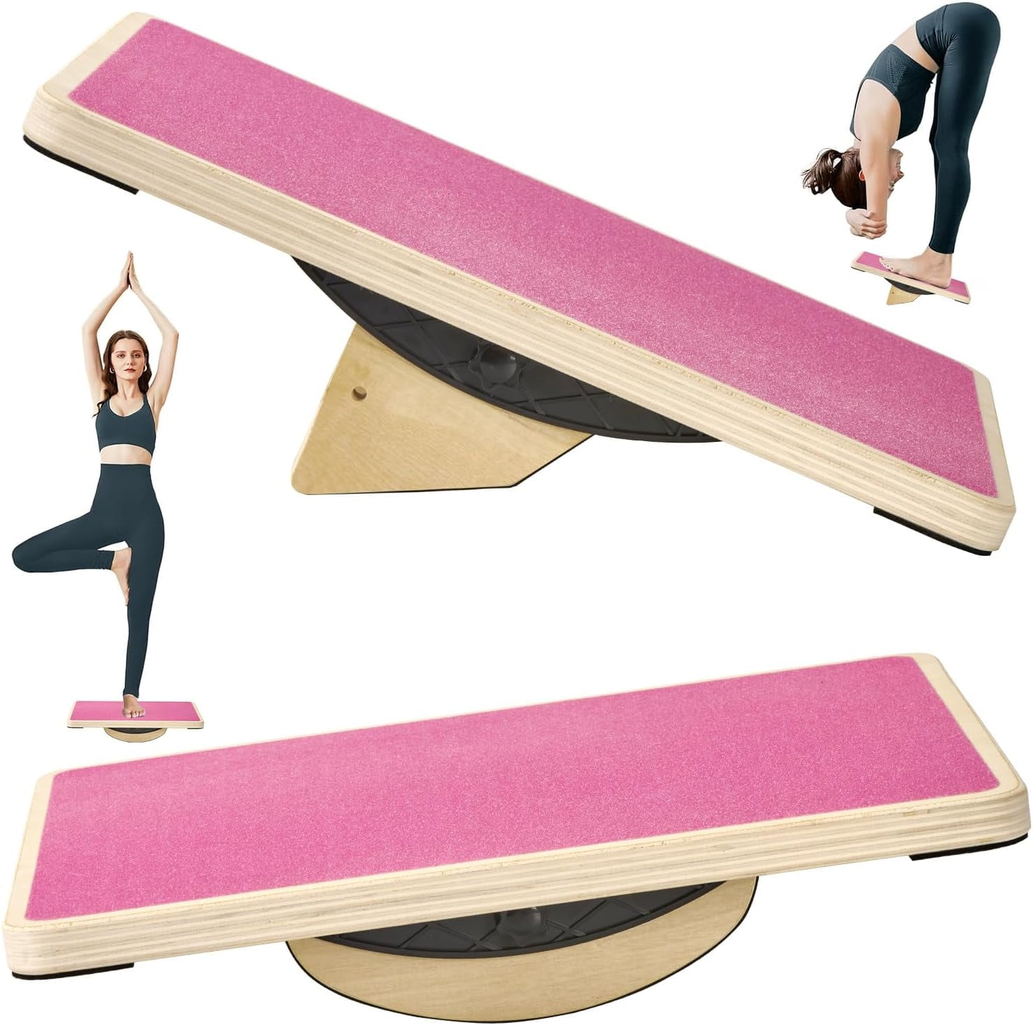 Balance Board Wobble Board for Adults Anti-Slip Balance Board for ...