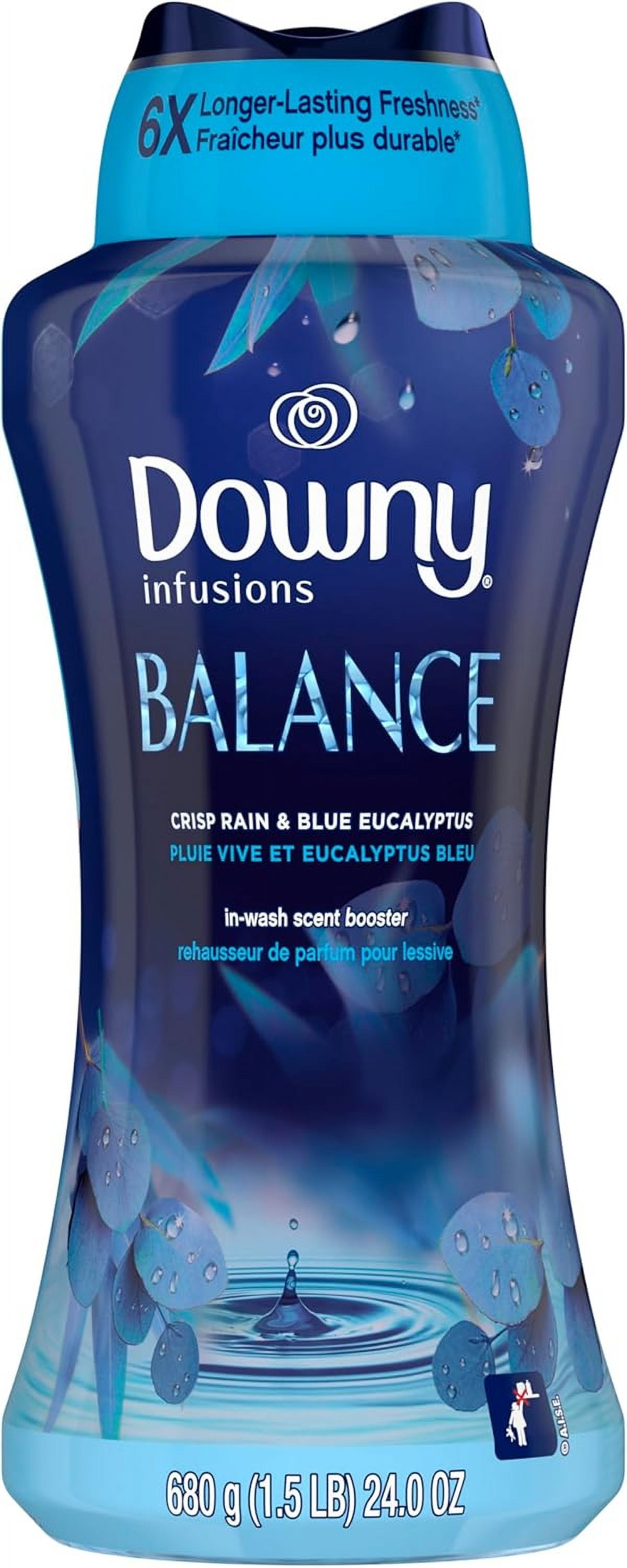 Balance In-Wash Laundry Scent Booster Beads, Crisp Rain and Blue ...