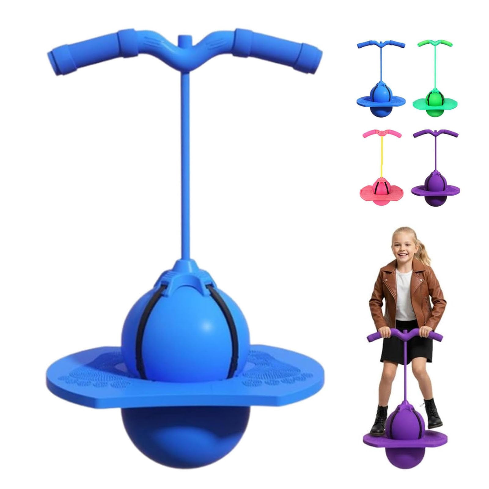 Balance Jumping Ball, 2026 Balance Pogo Ball, Pogo Jumper with Handle ...
