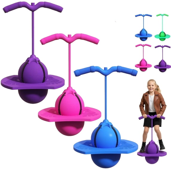 Balance Jumping Ball, 2026 Balance Pogo Ball, Pogo Jumper with Handle ...