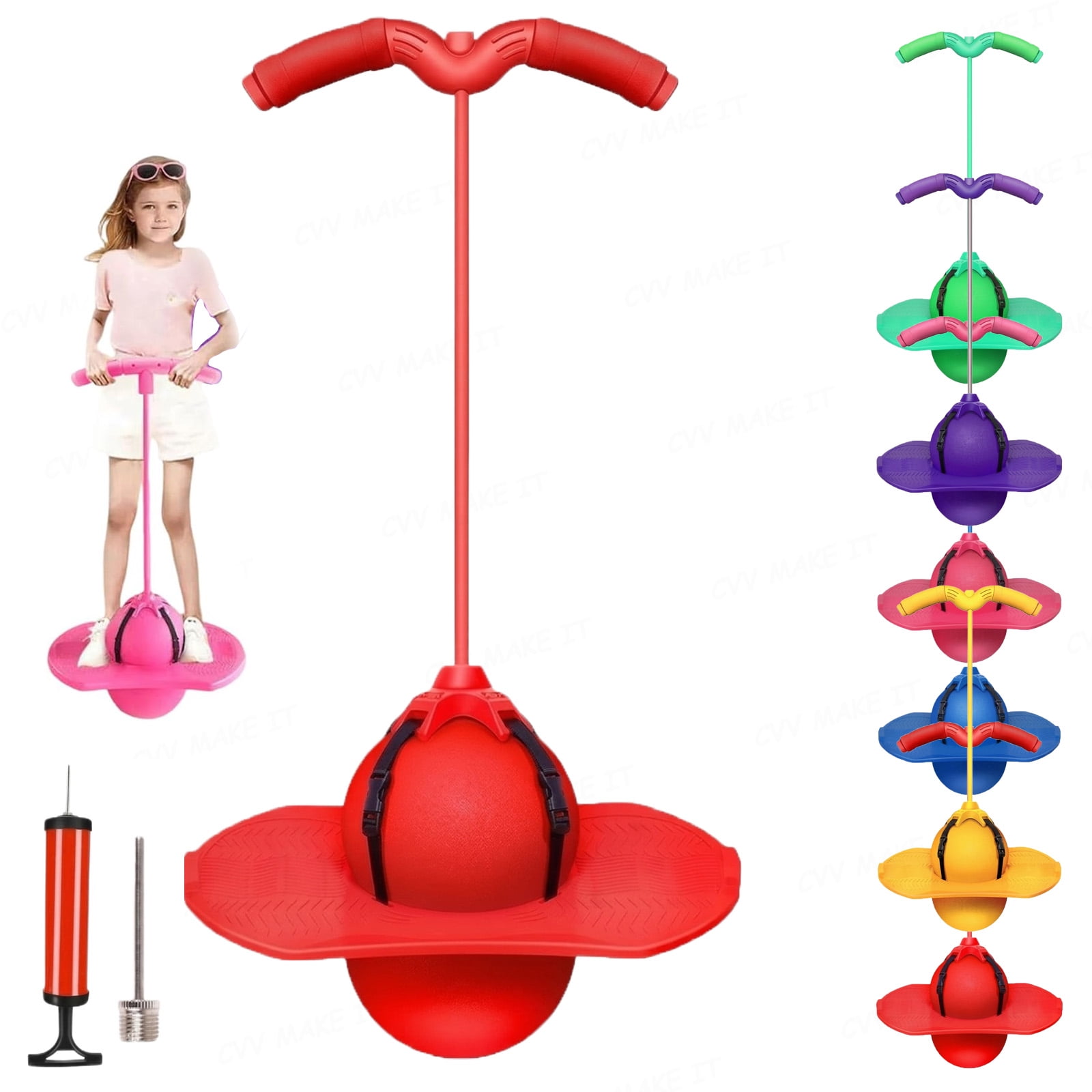 Balance Jumping Ball Children'S Balance Jumping Ball Bounce Jump Trick ...