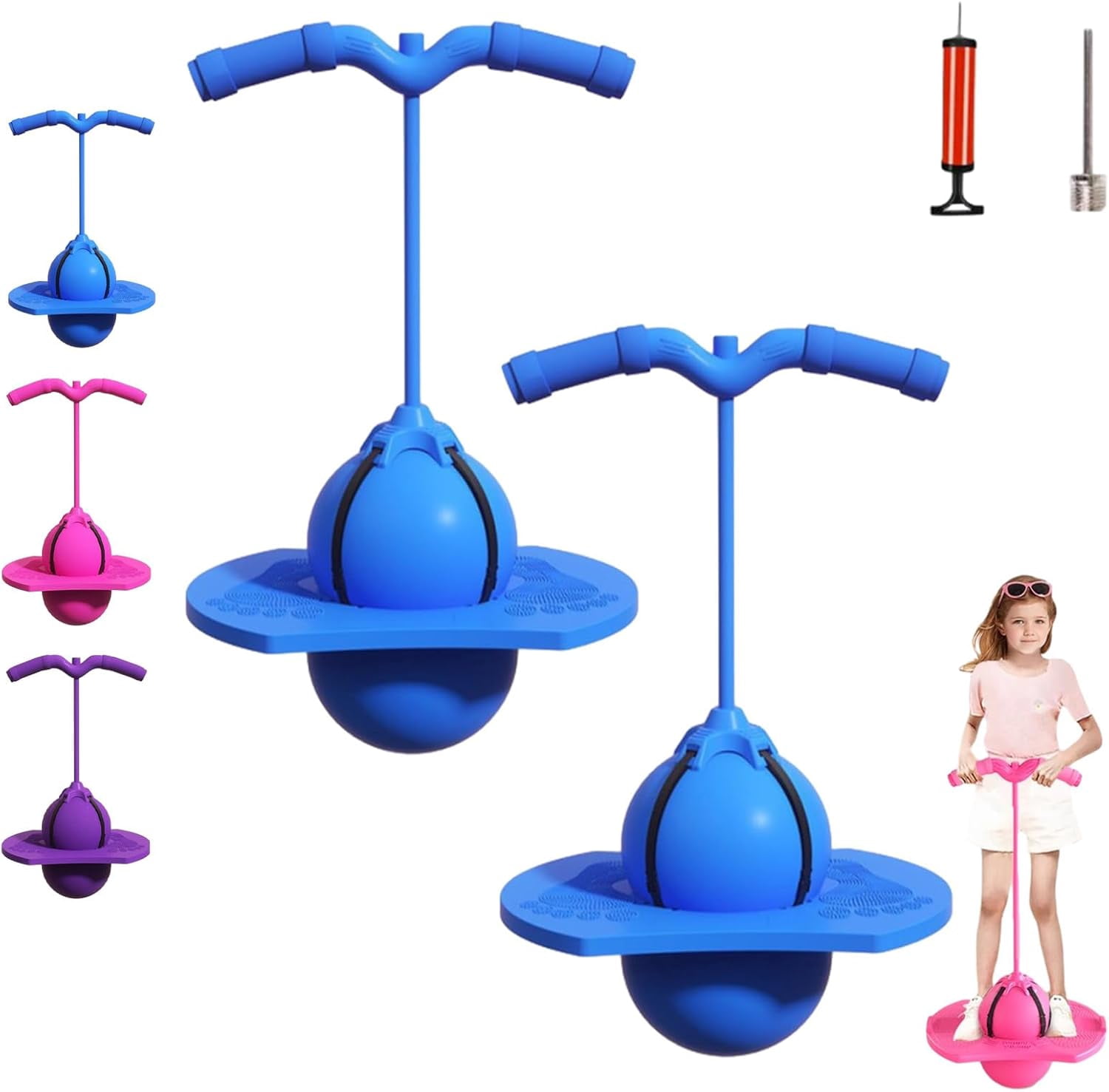 Balance Jumping Ball, Indoor & Outdoor Anti-Slip Balance Board Toy with ...