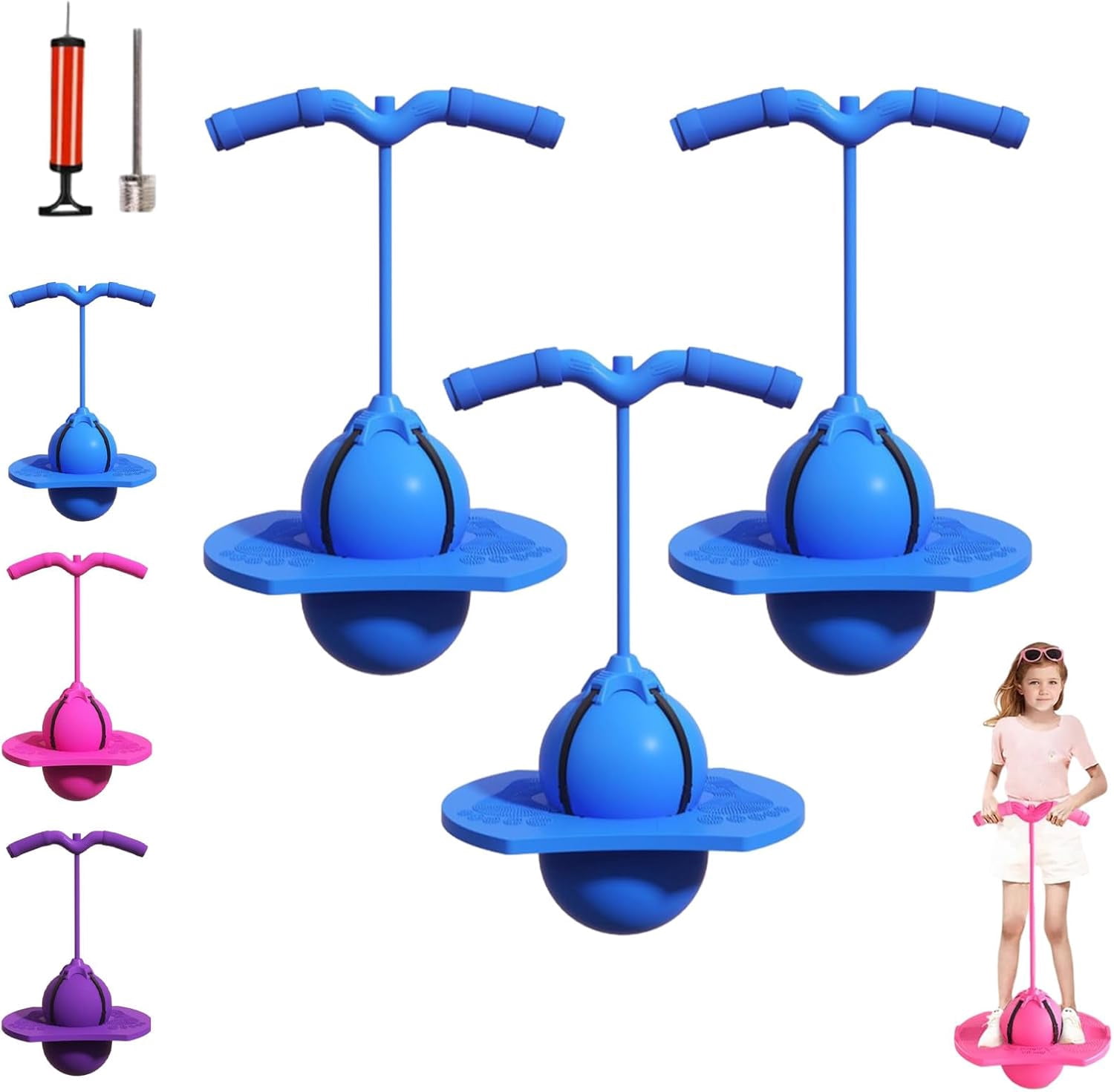 Balance Jumping Ball, Indoor & Outdoor Anti-Slip Balance Board Toy with ...