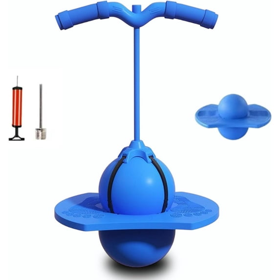 Balance Jumping Ball with Handle & Pump, Pogo Jump Ball Balance Board ...