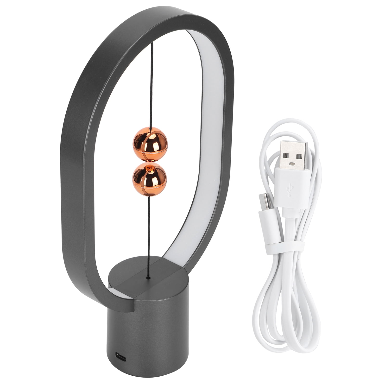 Balance Lamp USB Smart Magnetic Absorption Half Air Switch LED Desk ...
