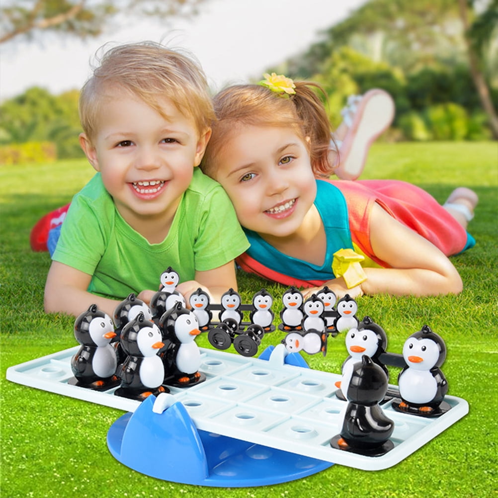 Balance Penguins Seesaw Toy Parent-Child Interactive Balance Seesaw ...