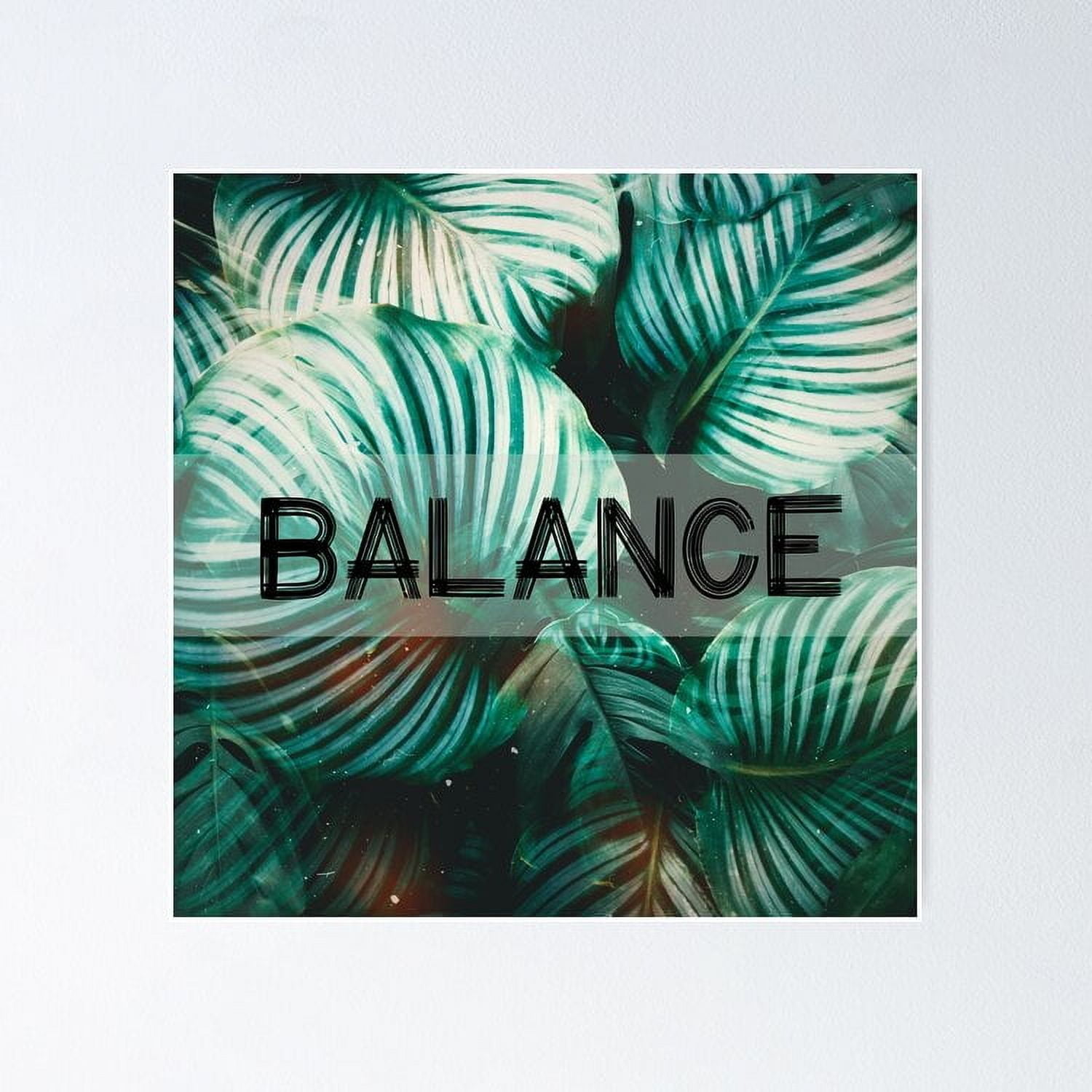 Balance. Reciprocity. Equal Give And Take. Poster- Unframed Poster ...