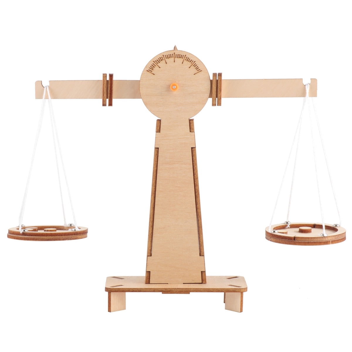 Balance Scale Toys,1PC DIY Balance Scale Wooden Measuring Toy Leverage ...