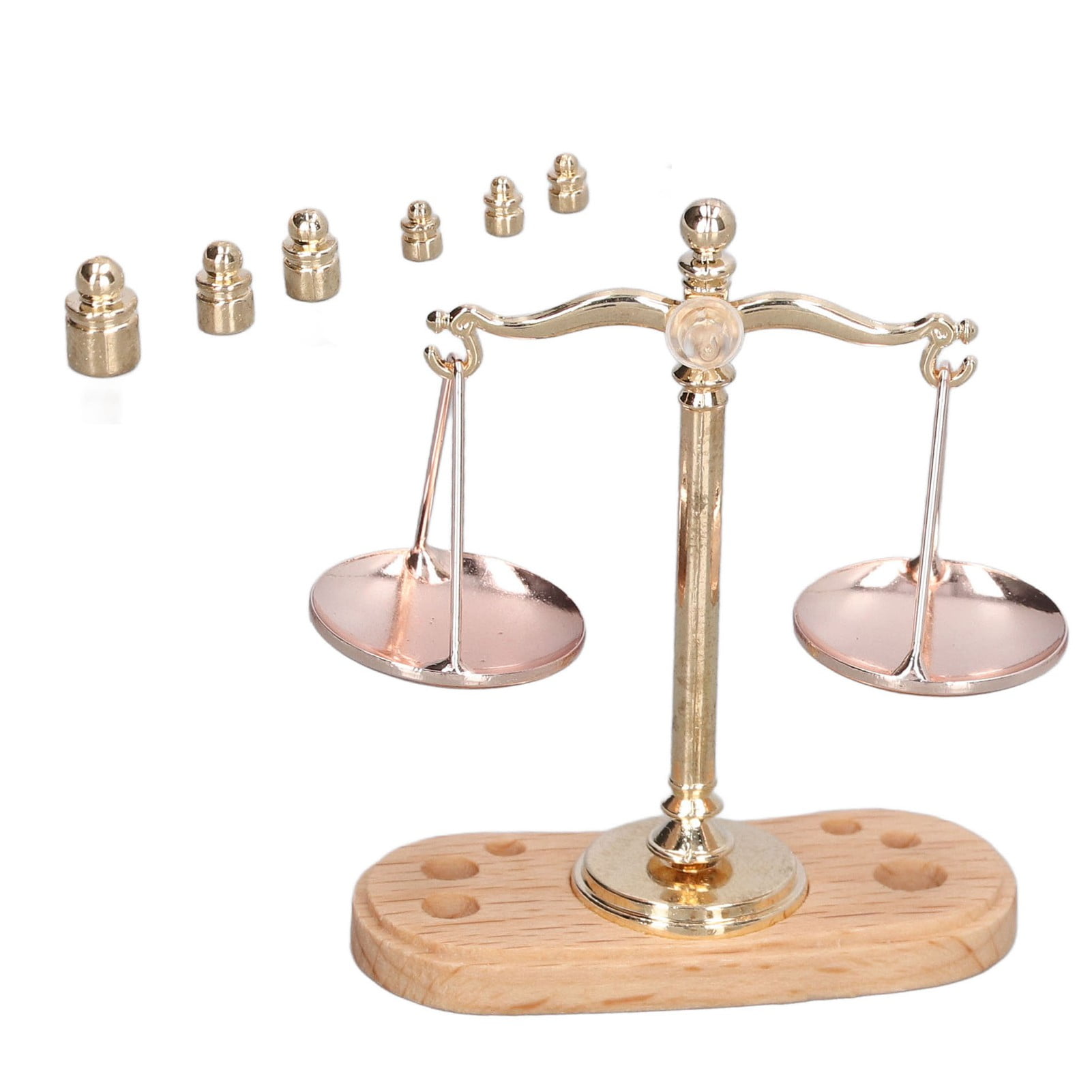 Balance Scales,1:12 Retro Dollhouse Miniature Balance Scale Exquisite ...