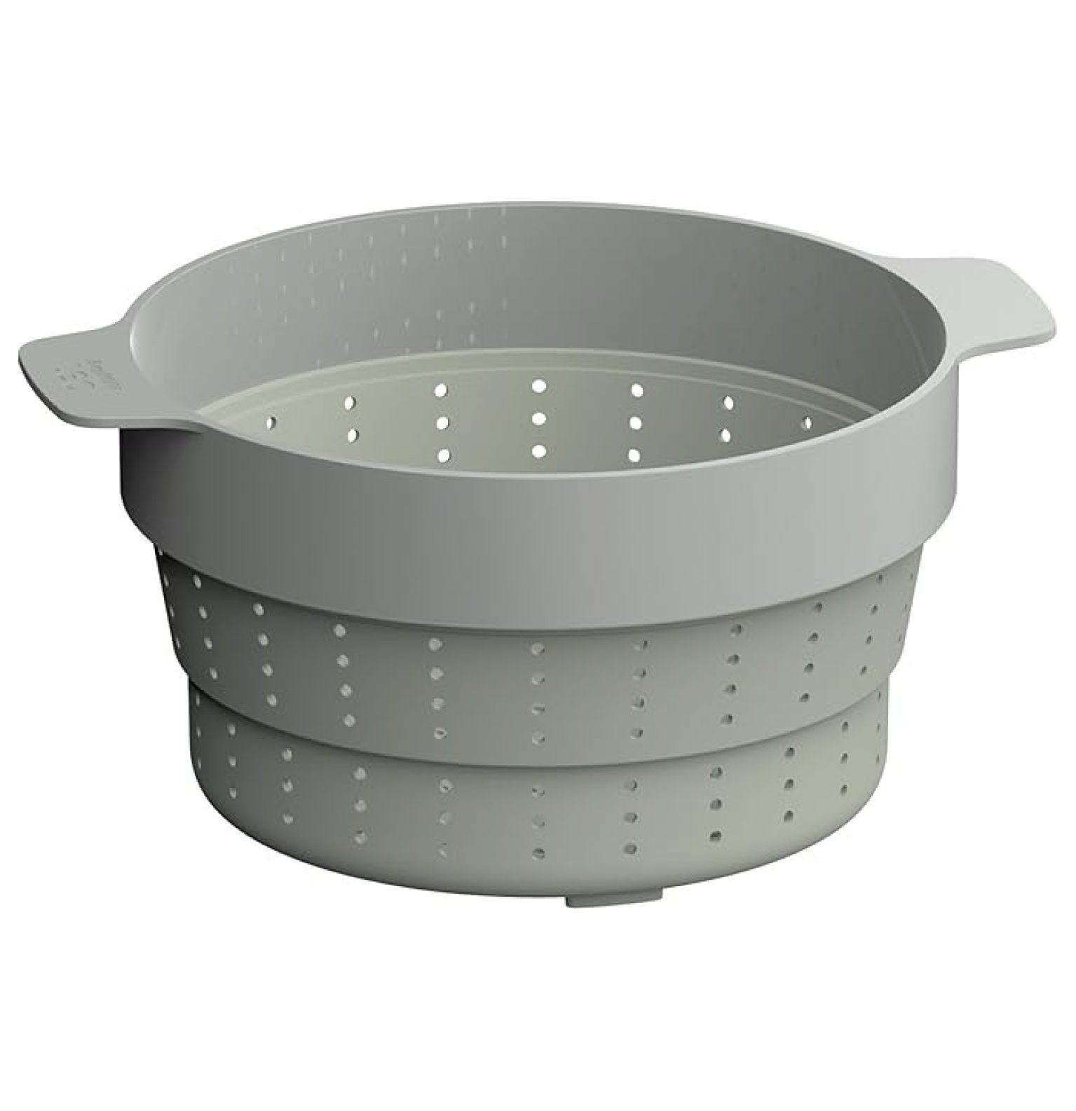 Balance Silicone Collapsible Colander Strainer, Steamer Basket 10" x 2 ...