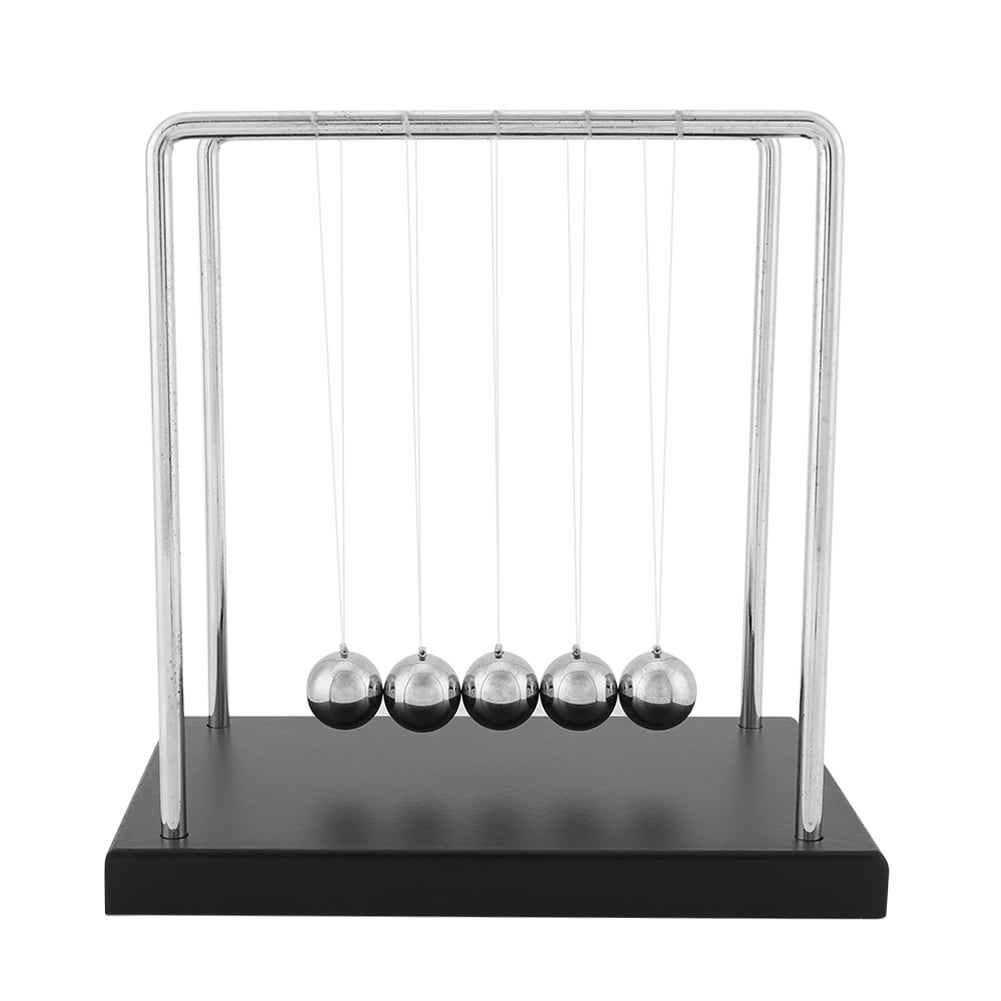 Balance Steel Balls Physics Science Pendulum Ornament for Desk Newton's ...