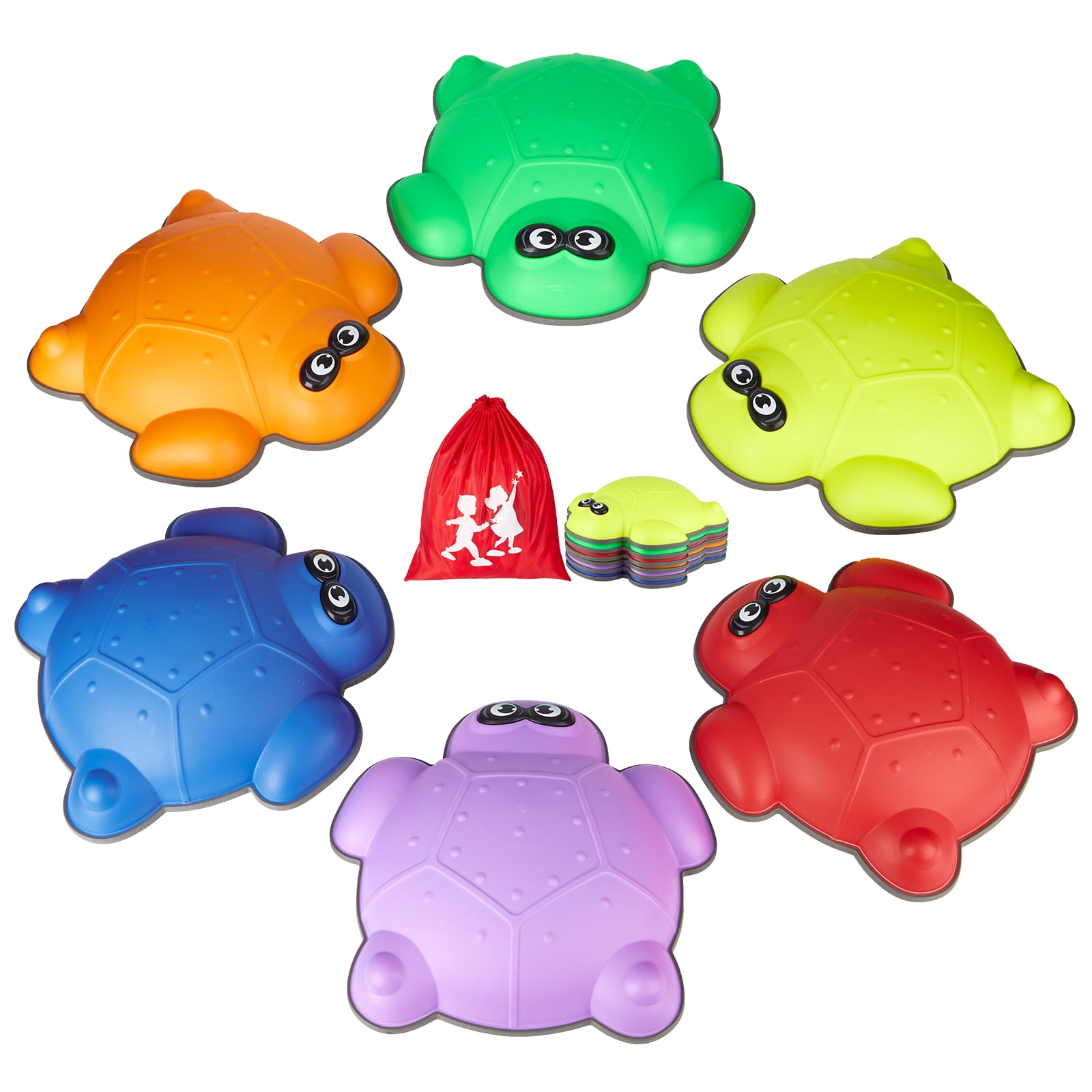 Balance Stones for Children, 6-Piece Turtles, Stacking Stones, Children ...