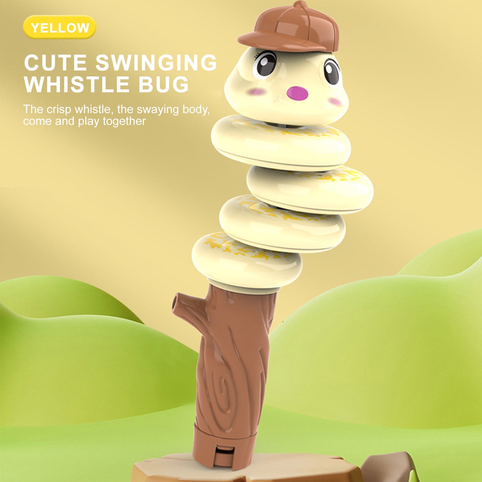 Balance Swing Rotating Snake, Plastic Snakes, Creative Whistle Twister ...