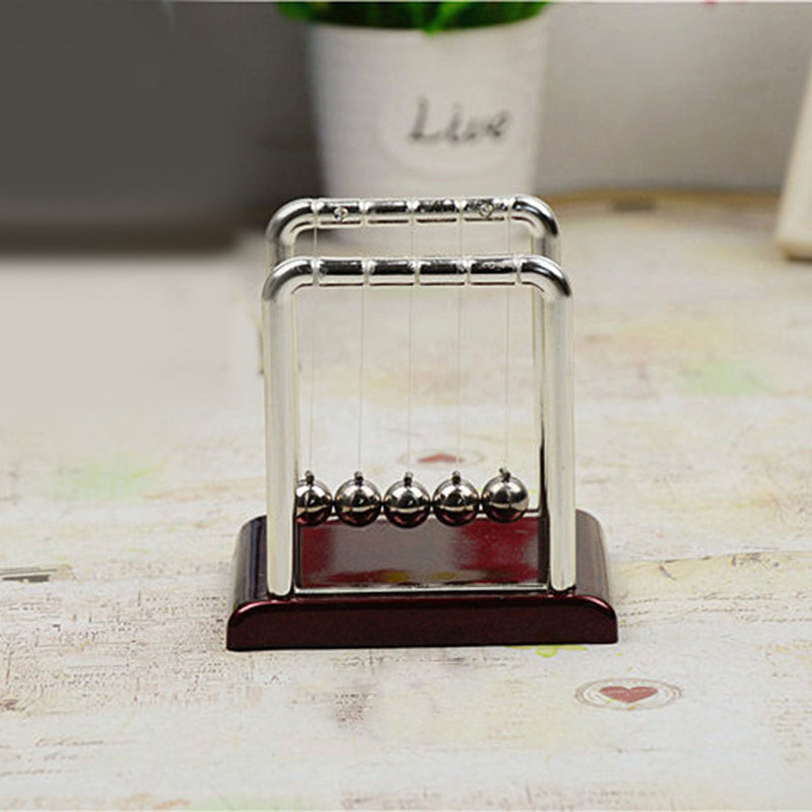 Balance Swinging Ball Newton's Cradle Steel Physics Pendulum Ball for ...