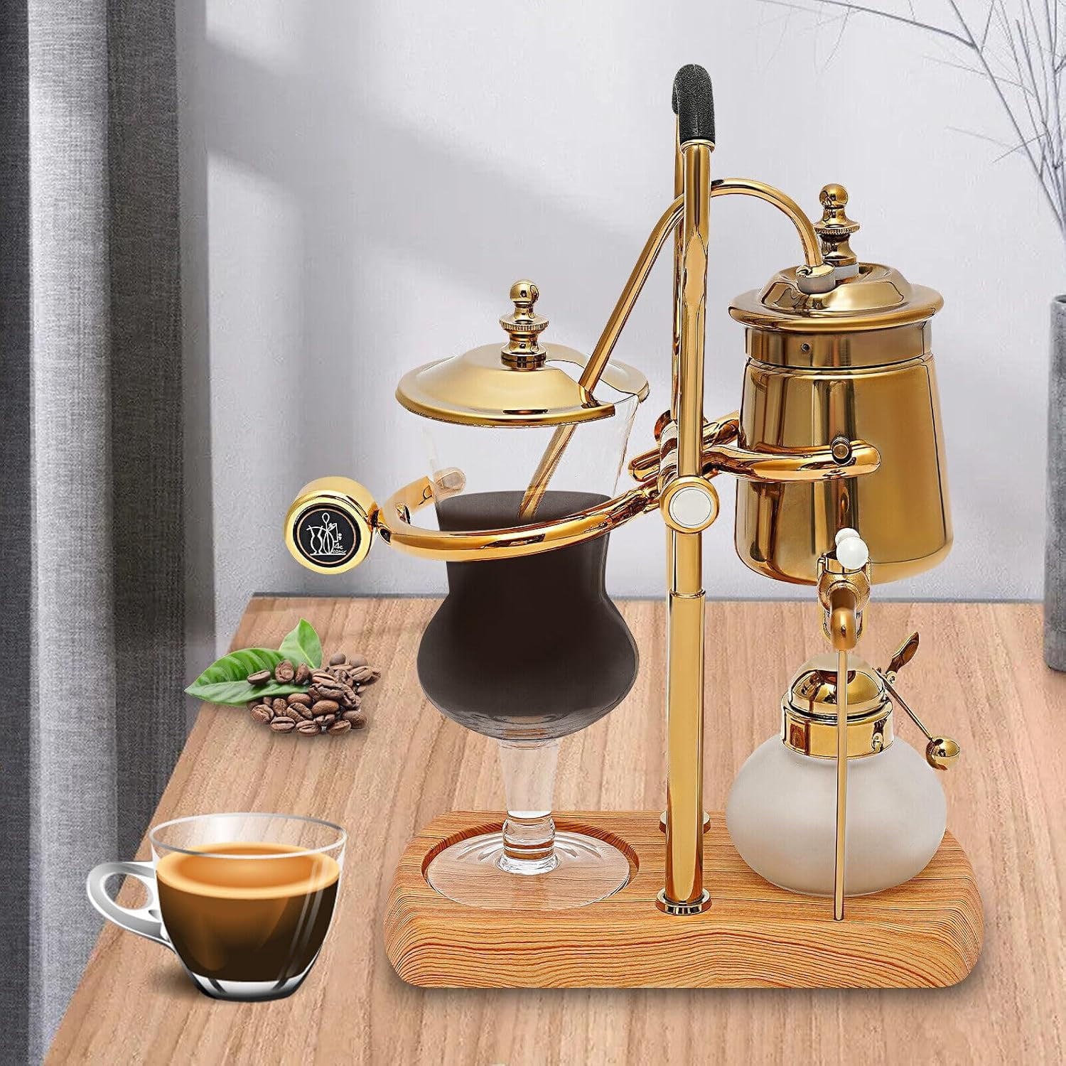 Balance Syphon Siphon Coffee Maker, 400ml Vintage Belgium Syphon ...