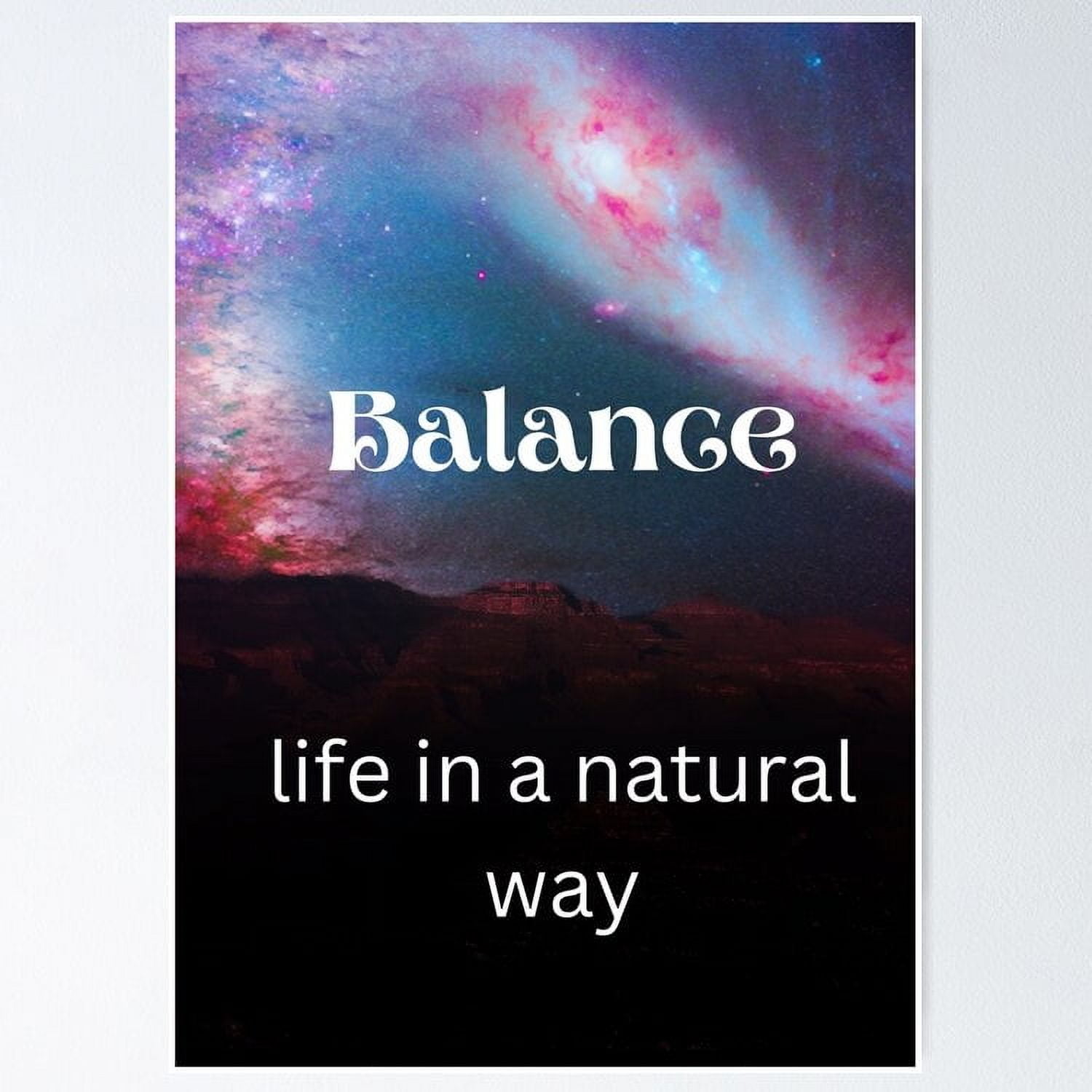 Balance UNFRAMED Poster, 18x24 - Walmart.com