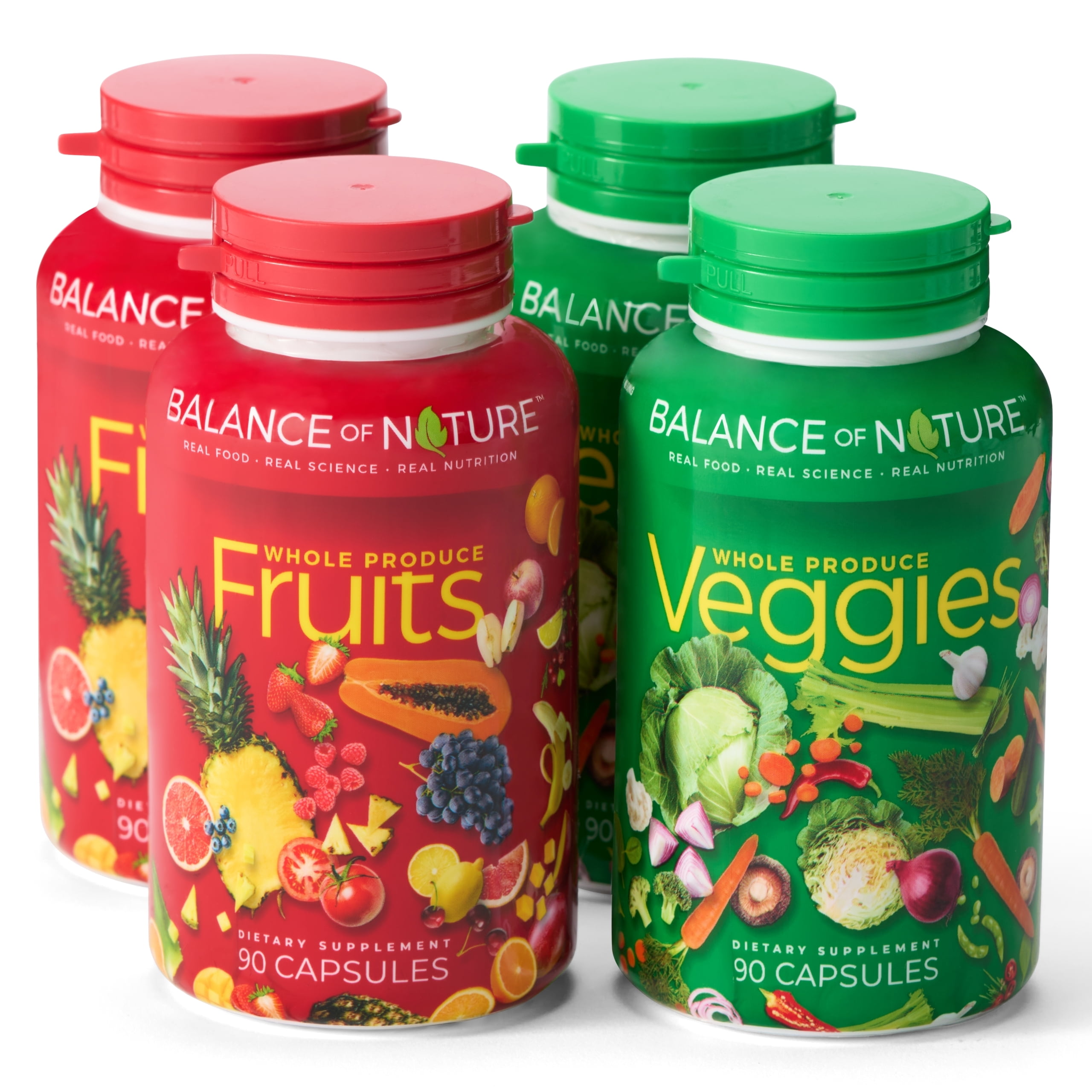 Balance of Nature Fruits & Veggies - 2 Sets, Whole Food Supplement ...