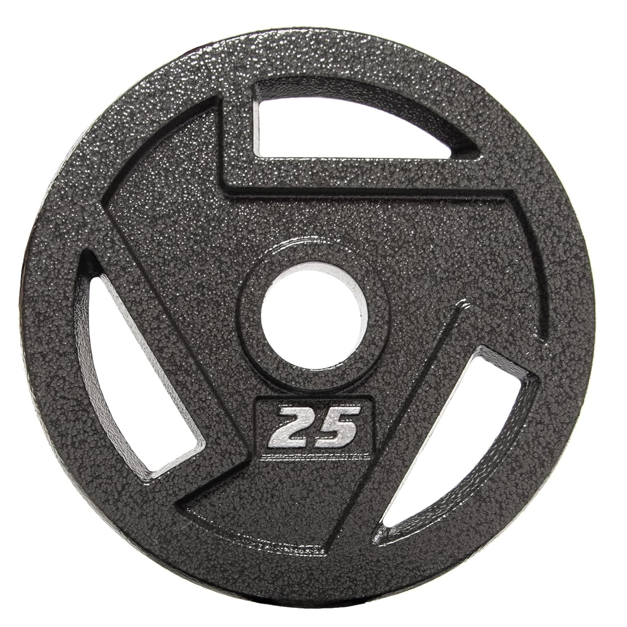 BalanceFrom 2" Cast Iron Bar Plate Single Pack - Gray Rust-Resistant ...