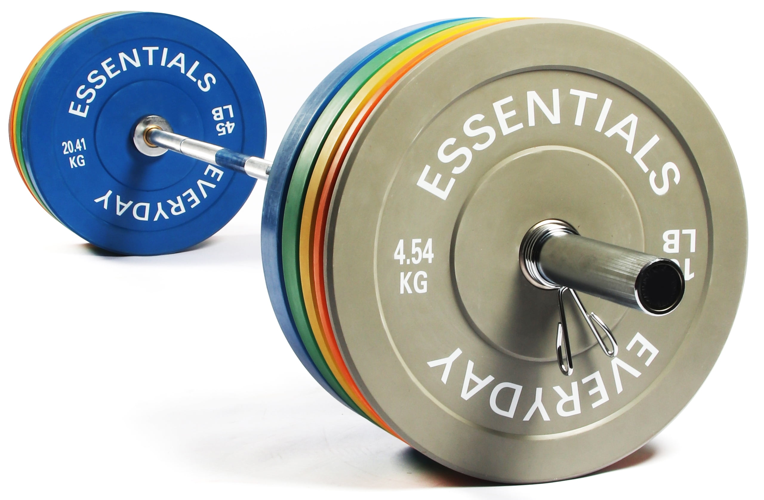 Free Shipping! BalanceFrom 2" Olympic Bumper Plate Weight Plate Sets ...