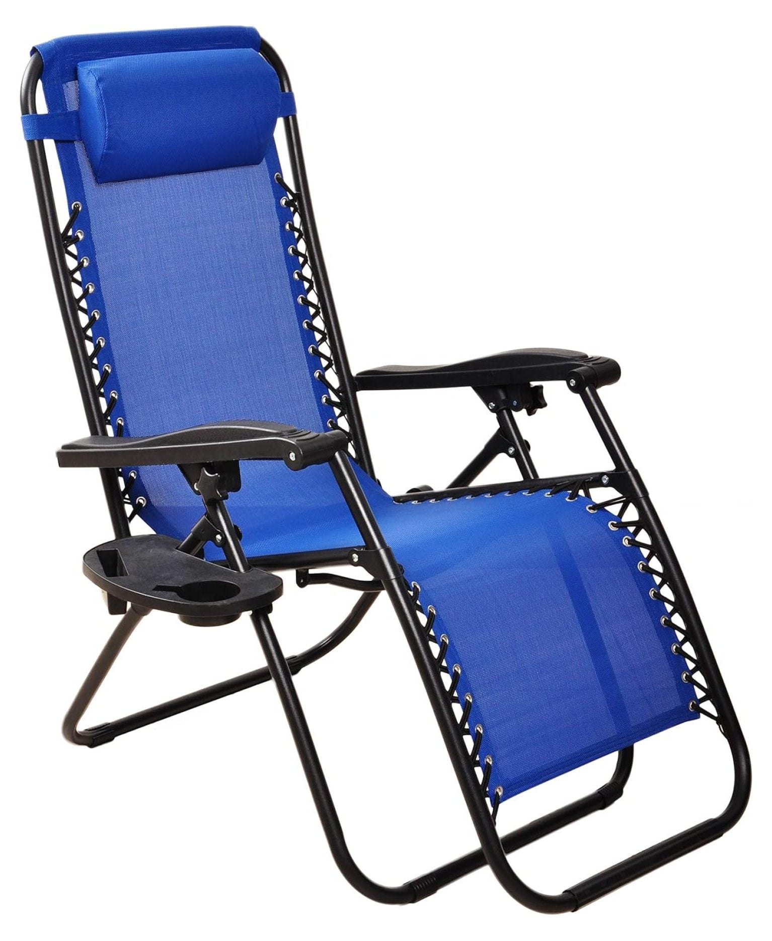 BalanceFrom Adjustable Lounge Chair Recliners for Patio, Pool with Cup ...