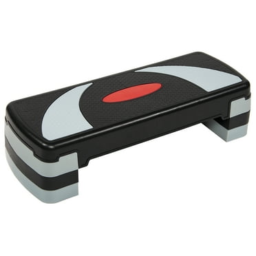 Balancefrom 16-inch Aerobic Step Platform, Adjustable Fitness Stepper ...