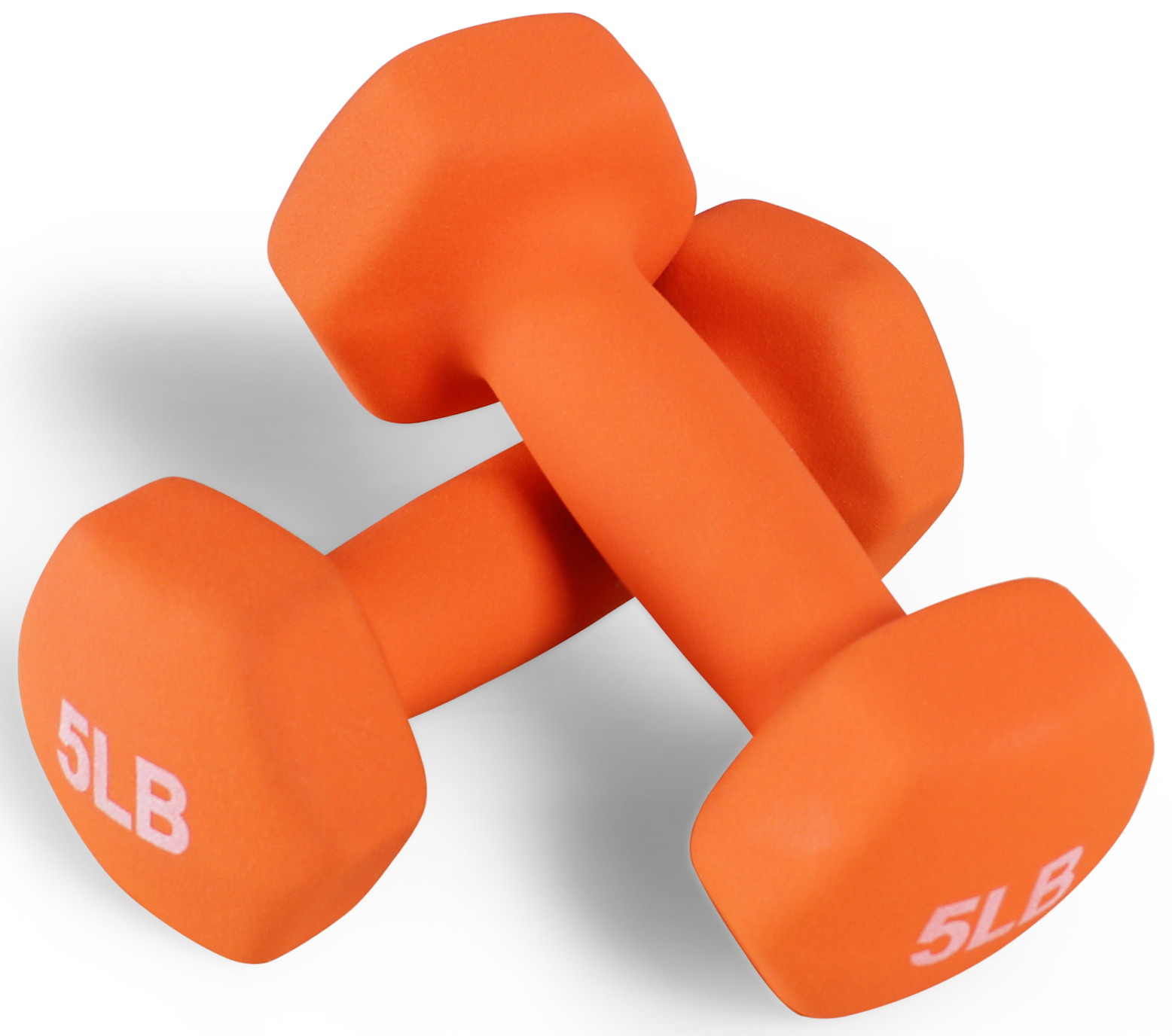 BalanceFrom Rubber Encased Hex Dumbbells, 10 lbs Pair, Black - Walmart.com