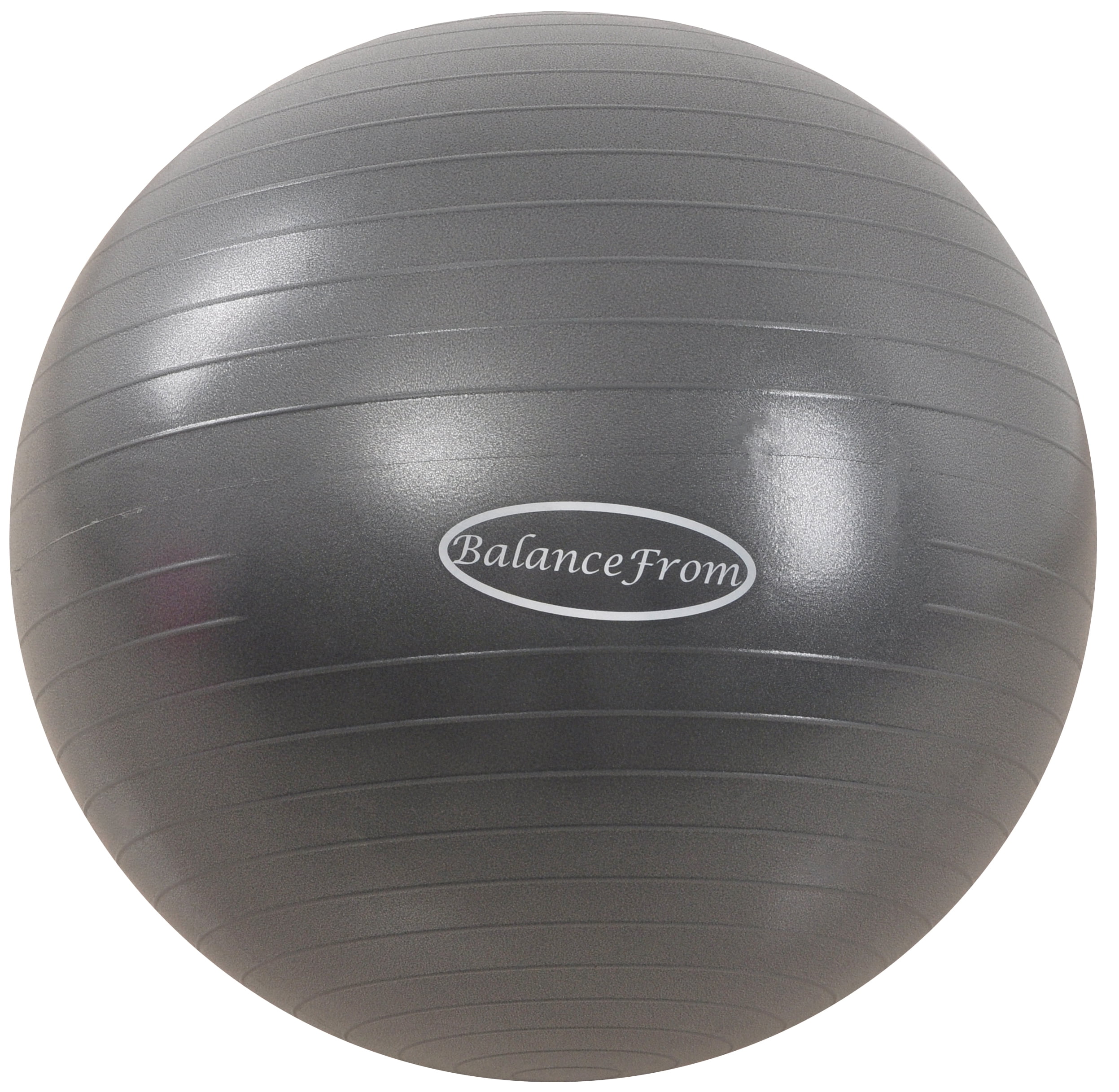 BalanceFrom Anti-Burst Exercise Ball, 2000 lbs Stability, Pump Included ...