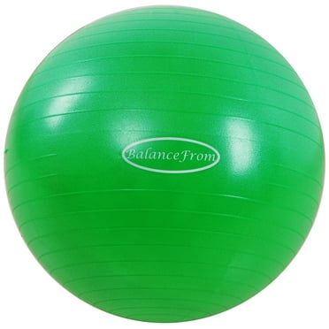 THERABAND 65 CM Green Exercise Ball for Core Stability and Muscle ...