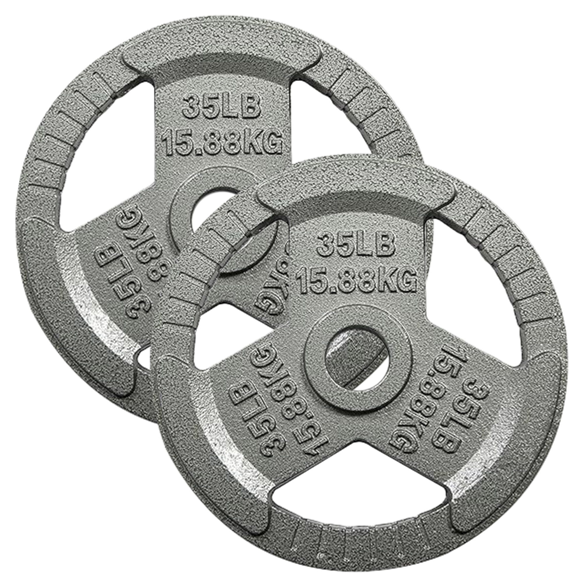 BalanceFrom Cast Iron Weight Plates，1-Inch or 2-Inch Center Hole ...