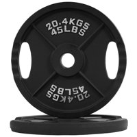 BalanceFrom Classic Cast Iron Weight Plates 45-Pound Pair