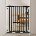 BalanceFrom Easy Walk-Thru Safety Gate with Pet Door for Doorways and ...