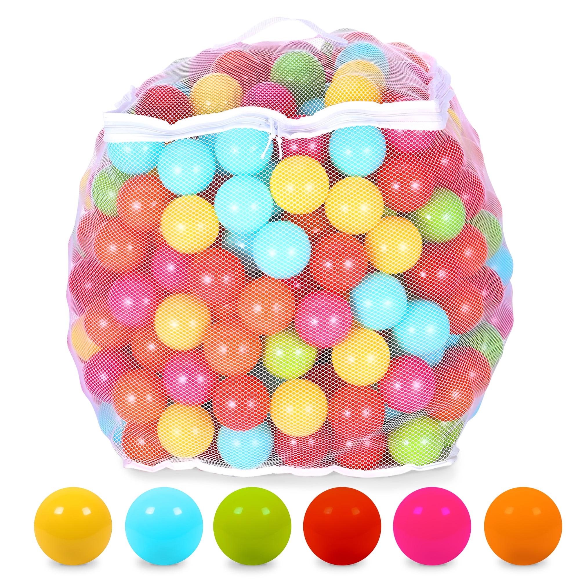 BalanceFrom, Play Pit Balls, 400ct, Rainbow Colors - Walmart.com