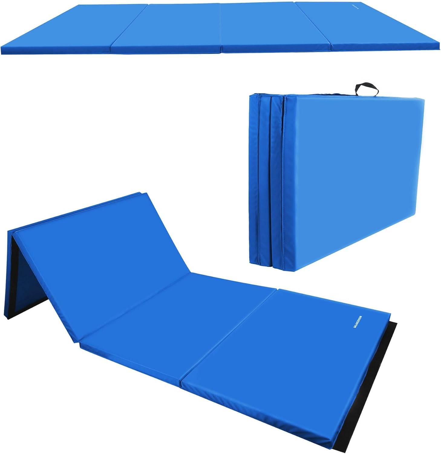 Vipday Foldable Gymnastics Mat Home Gym Tumbling Equipment - Walmart.com