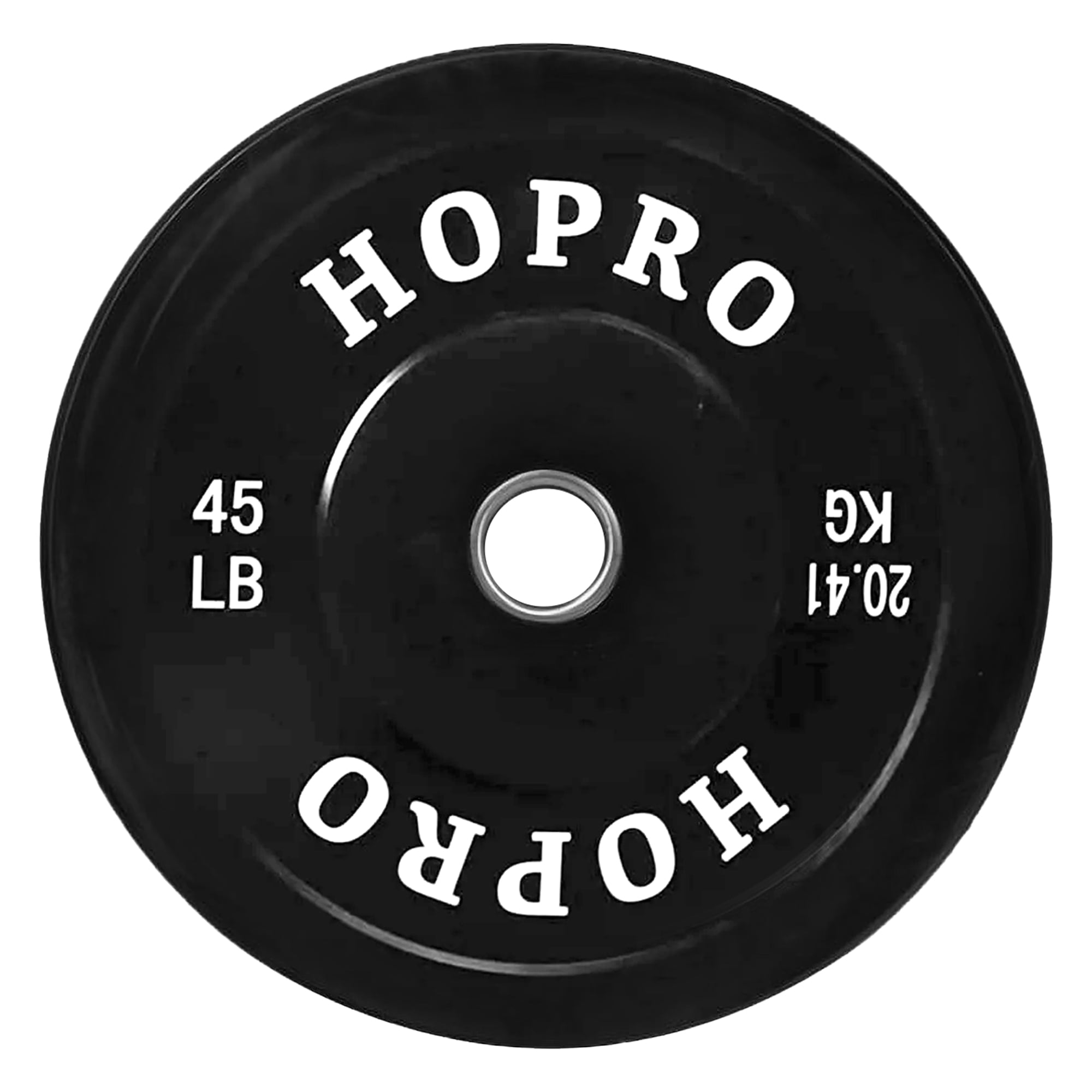 BalanceFrom HOPRO Olympic Bumper Plate Weight Plate with Steel Hub ...