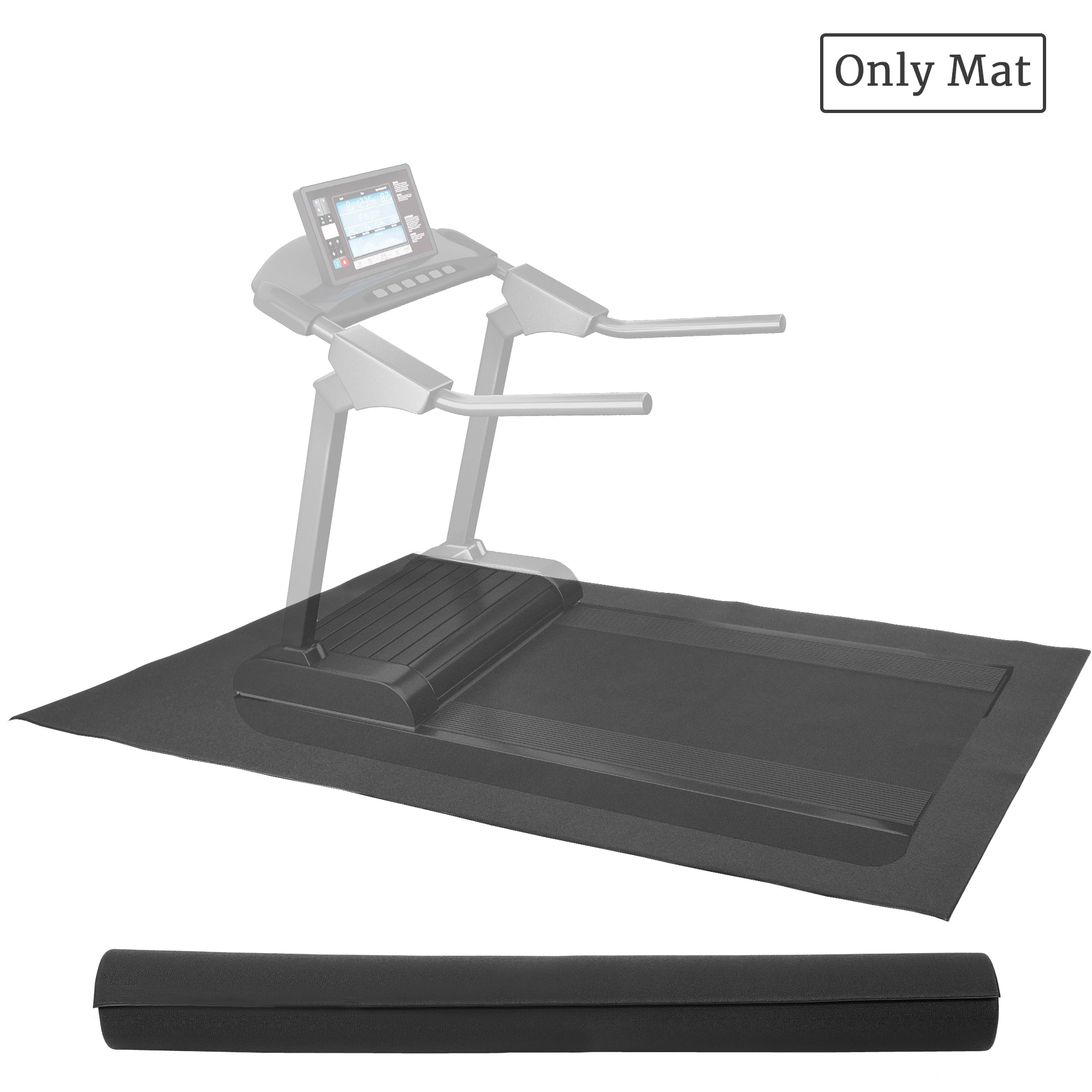 BalanceFrom High Density Home Gym Treadmill Exercise Bike Equipment Mat ...