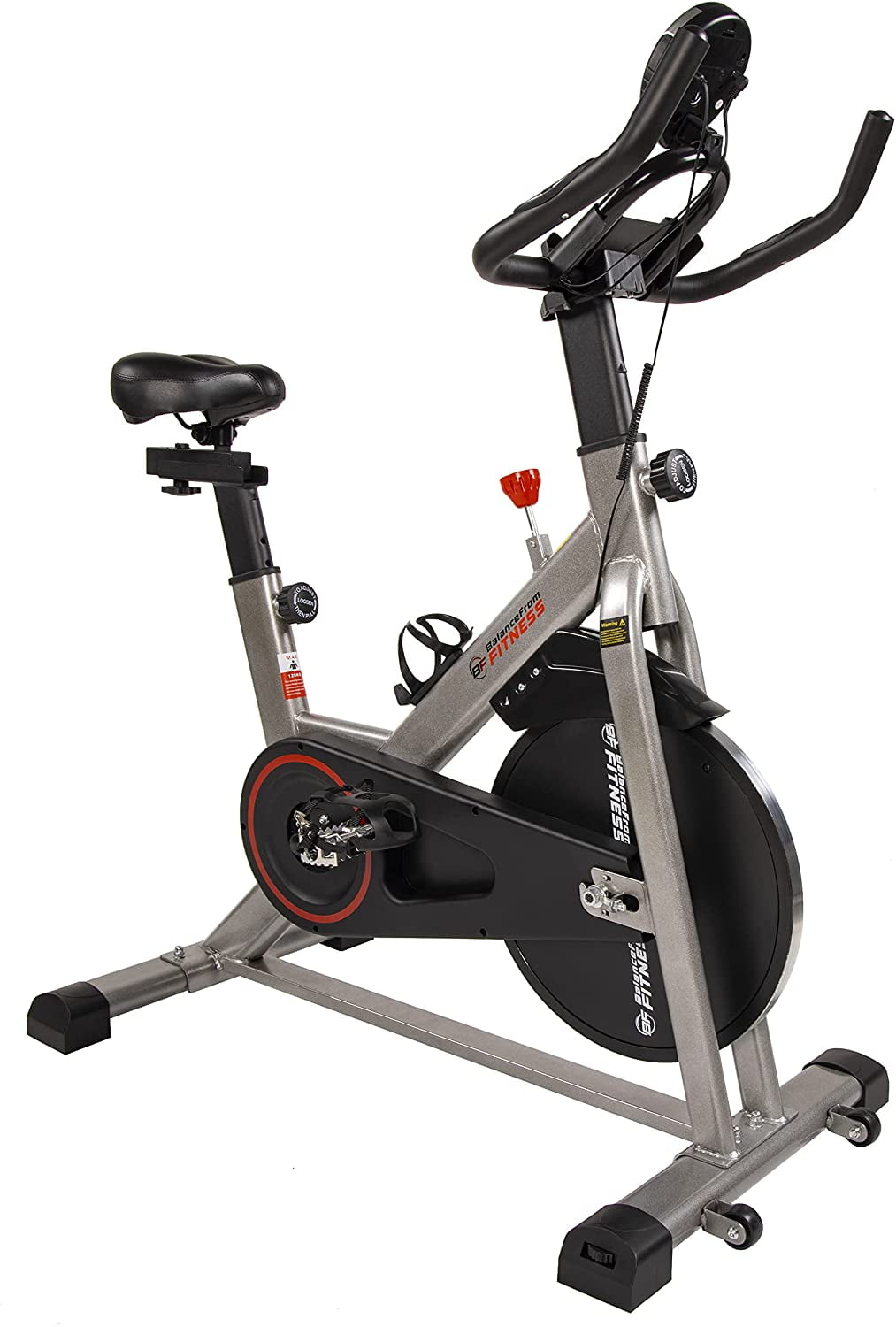 BalanceFrom Indoor Cycling Spin Stationary Excercise Bike with Ipad ...