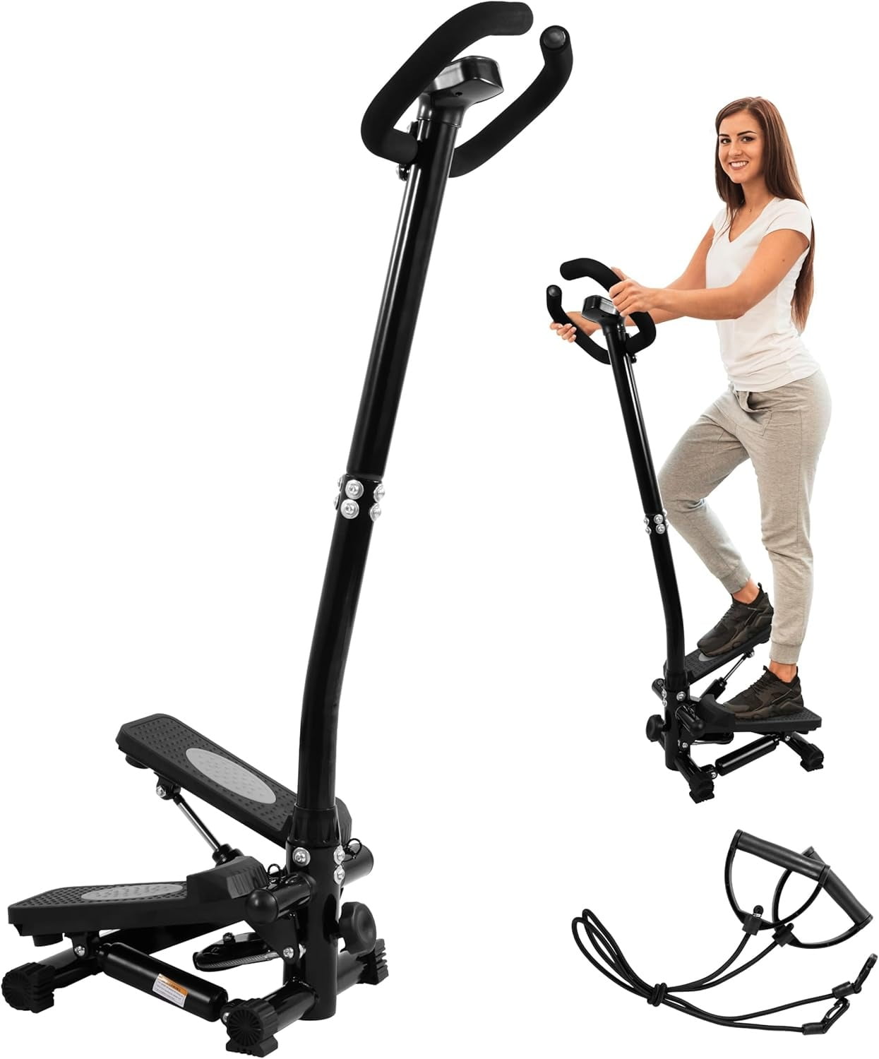 BalanceFrom Mini Steppers, Stair Steeper with Resistance Bands ...