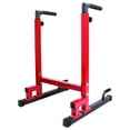 BalanceFrom Fitness Multi-Function Dip Stand, Improved Design, 500Lbs ...