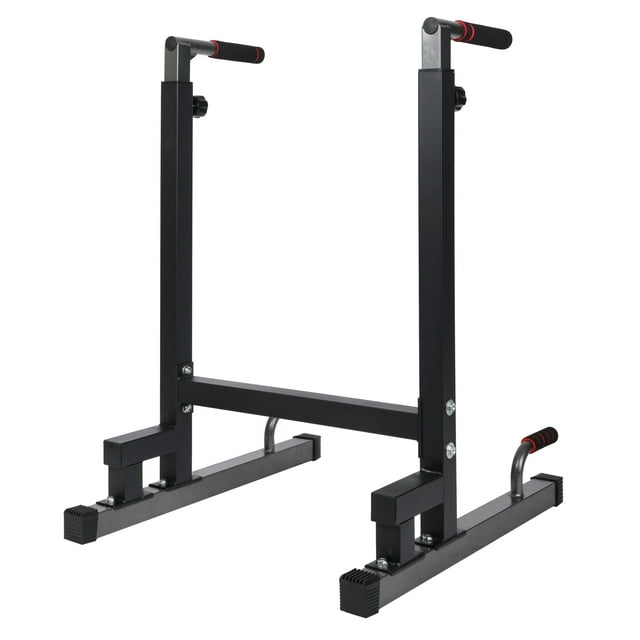BalanceFrom Home Gym Fitness Dip Stand, Black | Multi-Function Bar ...