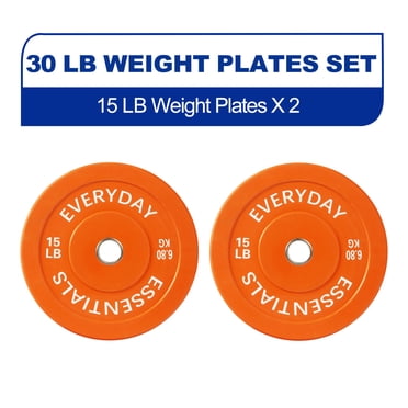 CAP Barbell Olympic Rubber Bumper Plates (Pairs/Singles by sizes ...