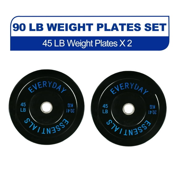 Shop 45 lb Bumper Plates for Weightlifting and Strength Training