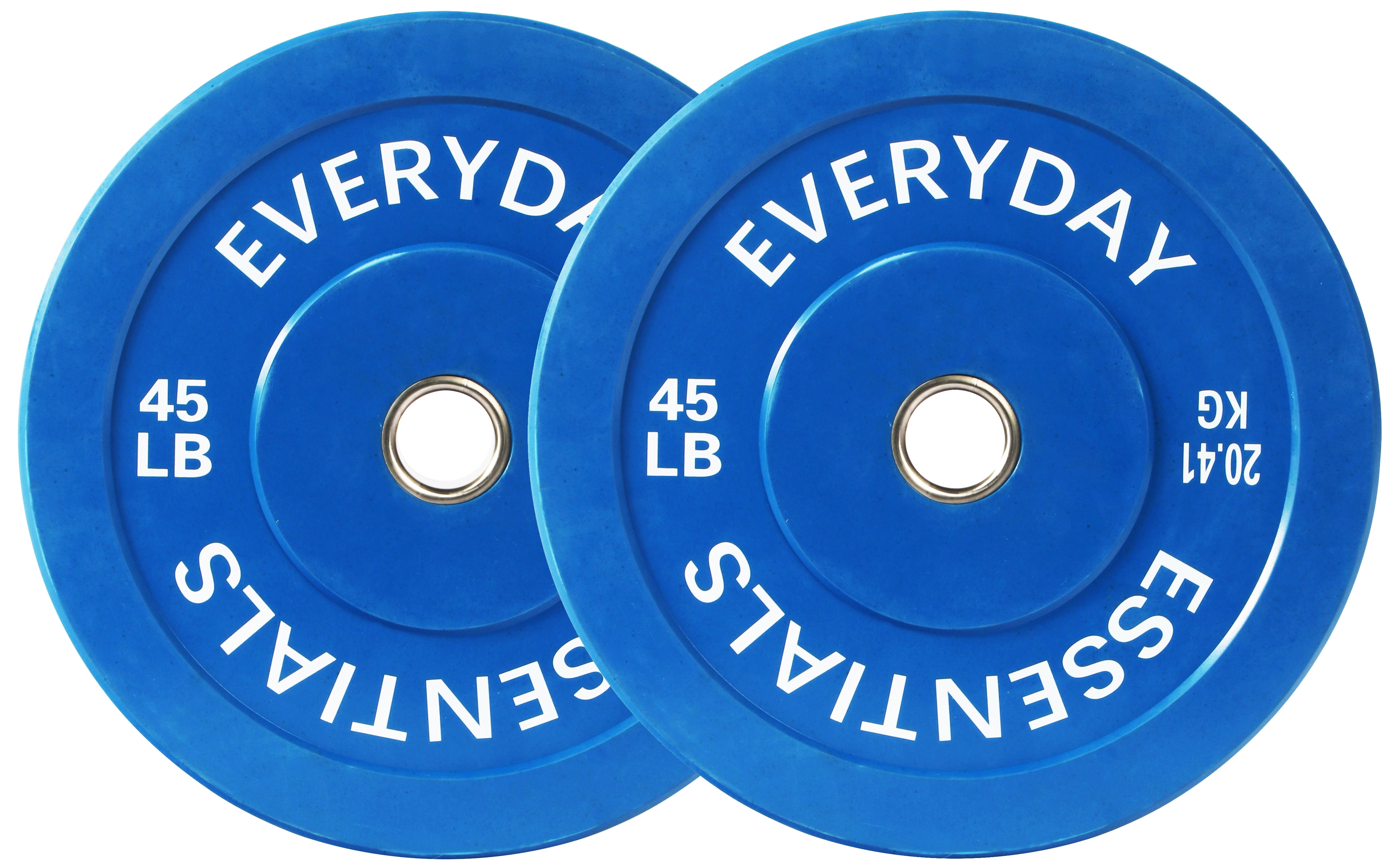 Free Shipping! BalanceFrom Olympic Bumper Plate Weight Plate with Steel ...