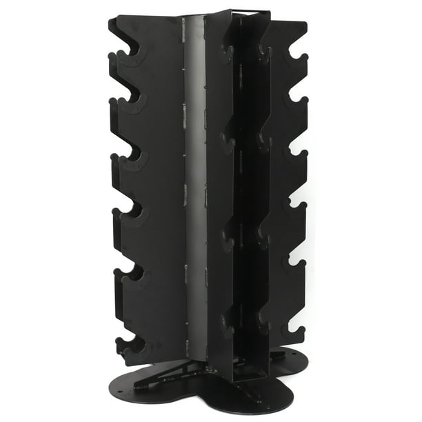 BalanceFrom PowerSpin Space Saving Dumbbell Carousel Weight Rack ...