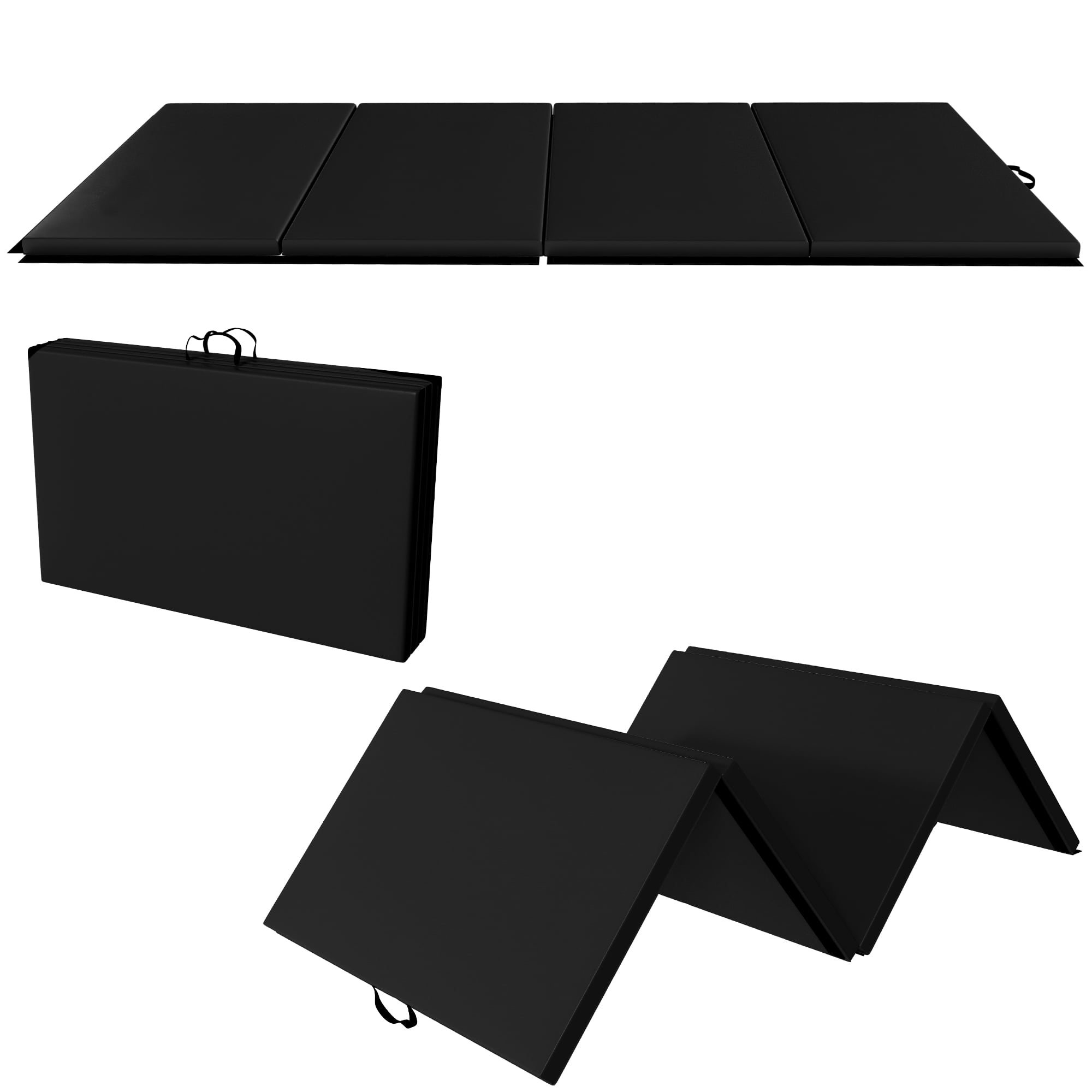 BalanceFrom Versatile 4'x8'x2" High-Density Gym Mats - Extra Thick ...