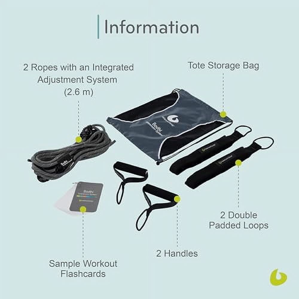 Balanced Body Bodhi Suspension System with Ropes and Padded Loops ...