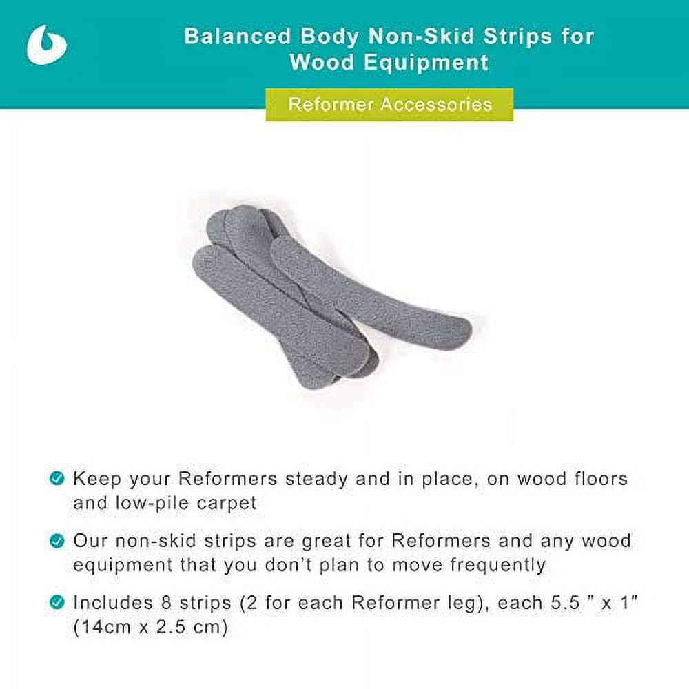 Balanced Body Set of 8 Non-Skid Strips for Wood Pilates Equipment ...