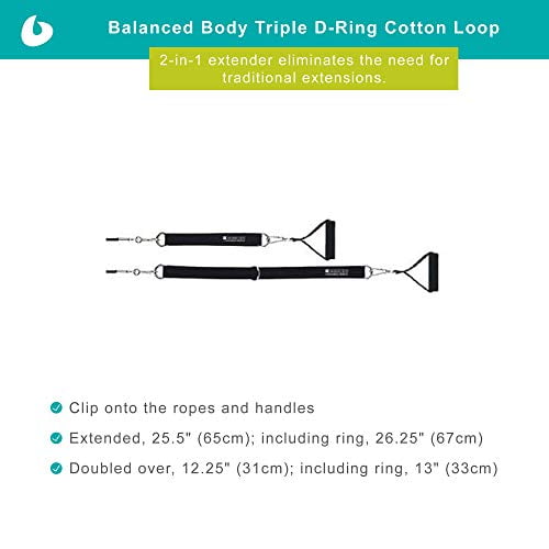 Balanced Body Triple D-Ring Cotton Loops, Hand and Foot Bands ...