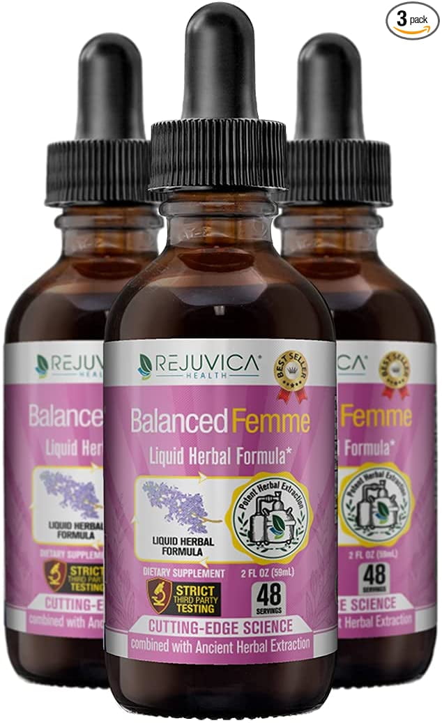 Balanced Femme - Advanced Female Balance Support Supplement - Liquid ...